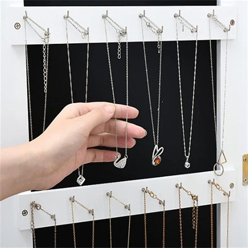 3-in-1 Mirror with Shelf & Jewellery Organiser – Style Meets Functio ...